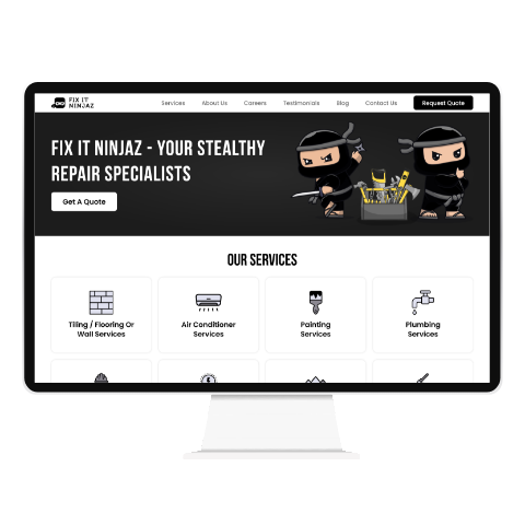 Fix It Ninjaz - Technical Professionals Booking Platform - Codexia ...